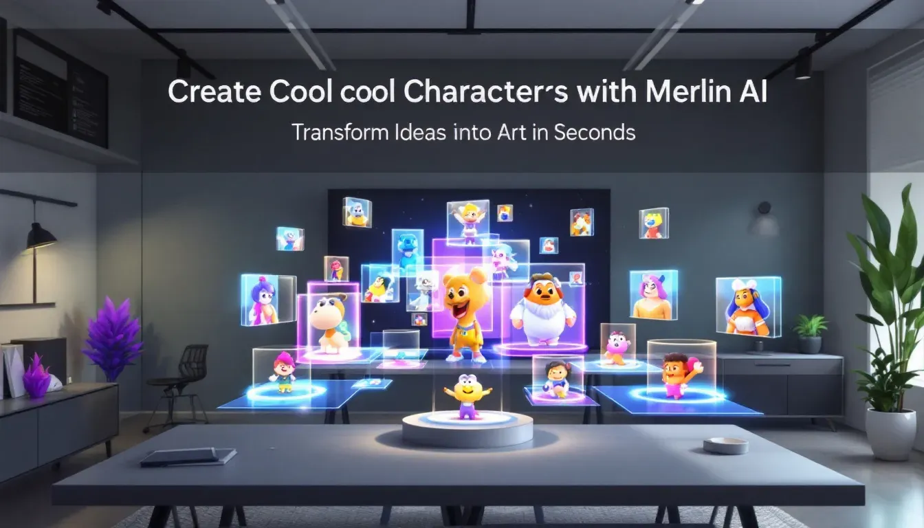 Create Cool Characters with Merlin AI Character Generator